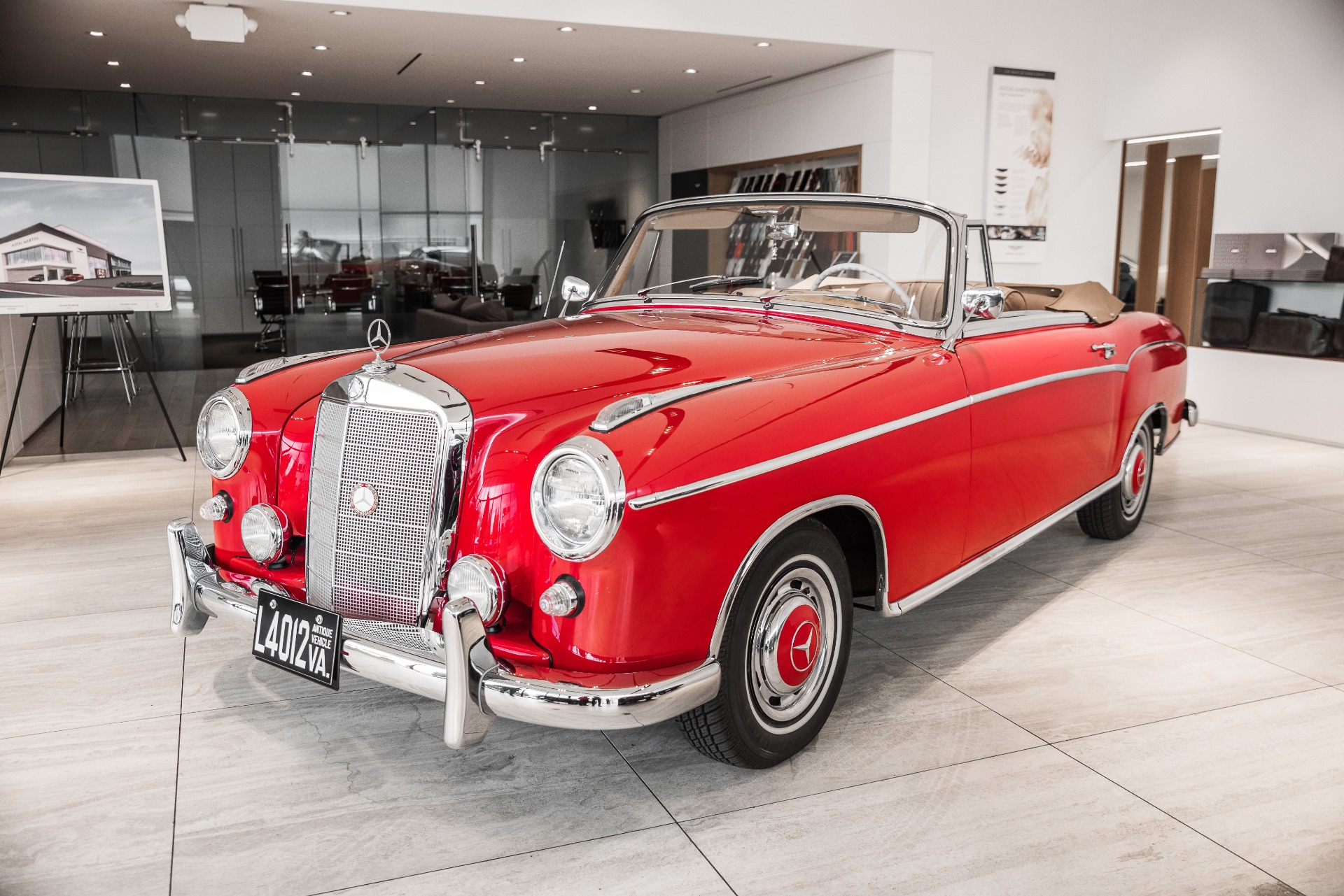 1960 Mercedes-Benz 220SE Roadster Stock # P002735 for sale near Vienna ...